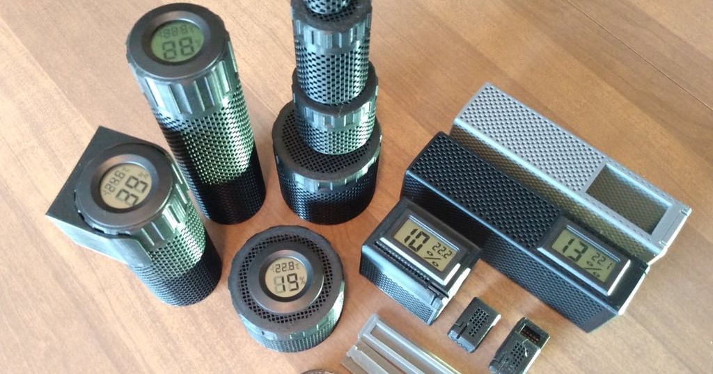 Fast Strong Parametric Basket Weave Desiccant Containers With