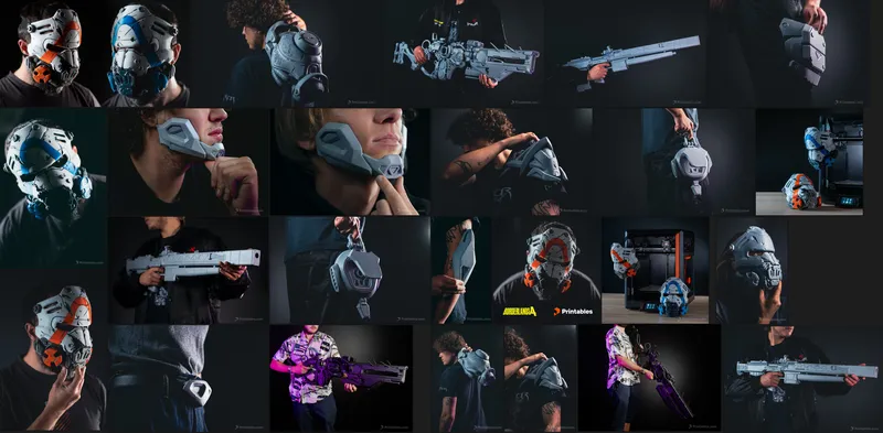 Borderlands 4 and Cyberpunk 2077 Printables: Official 3D Printable ...