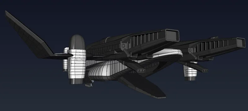 Valkyrie Shuttle from Avatar - Base Model showcase | Articles ...