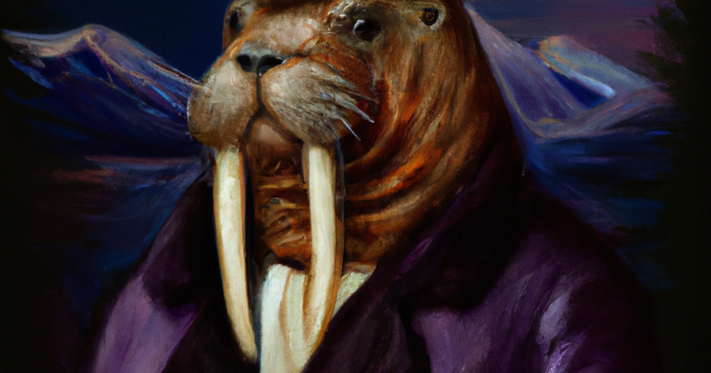 Captain Walrus | Printables.com