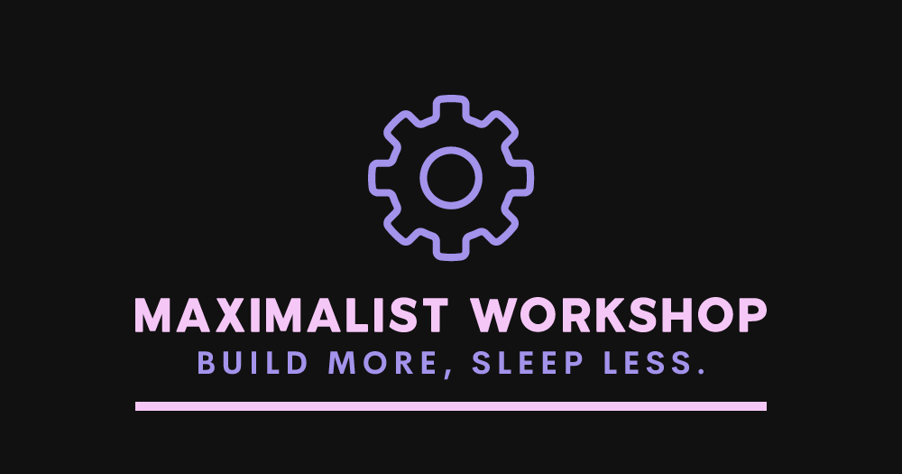 Maximalist Workshop | Printables.com