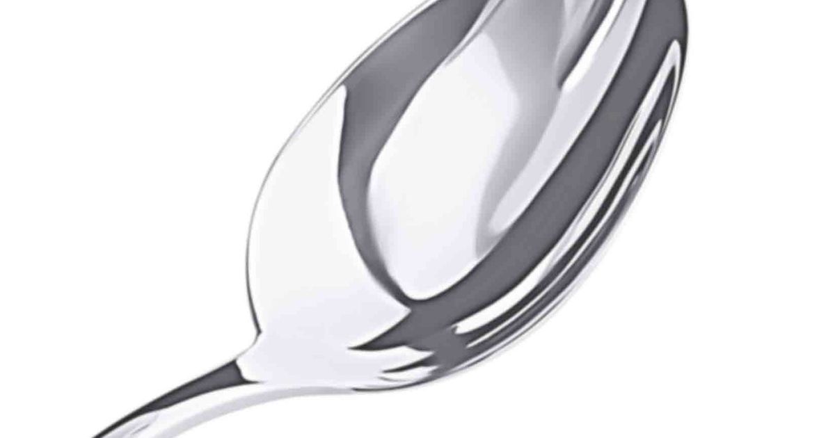 Silver Spork | Printables.com