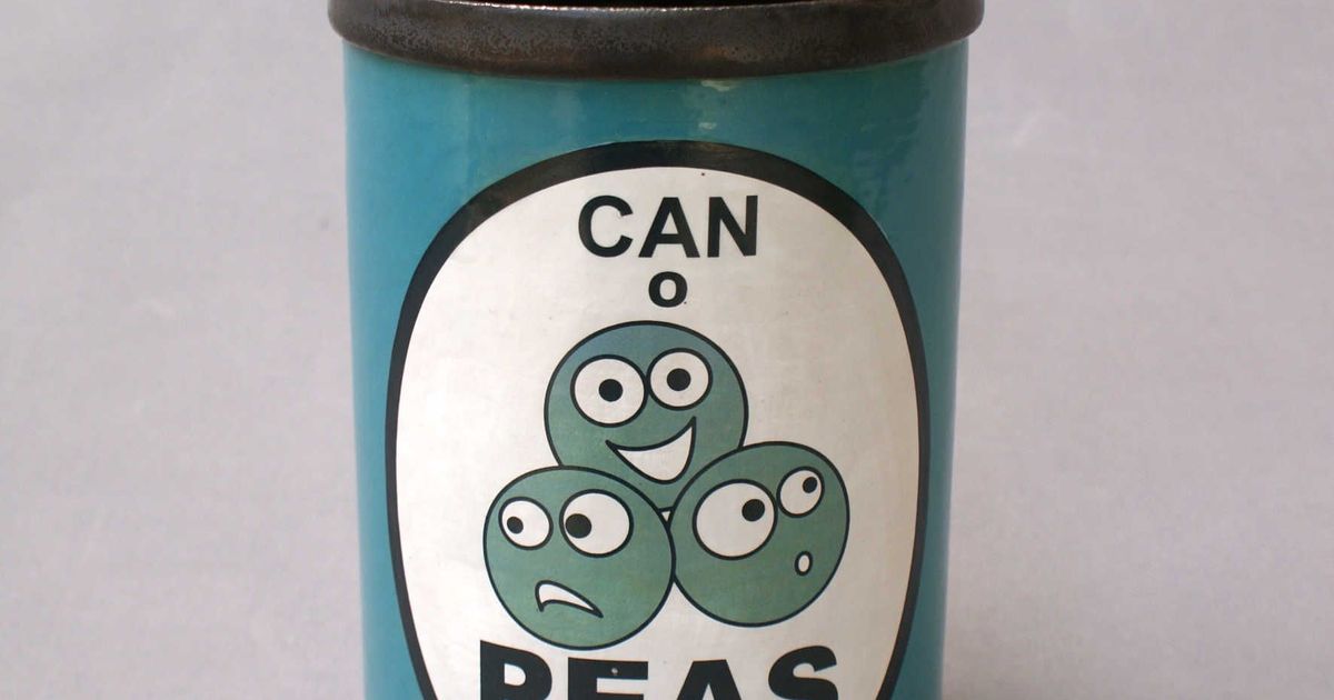 Can O Peas | Printables.com