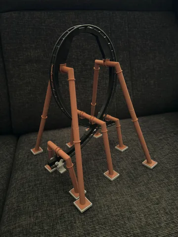 Roller Coaster - Inverted Loop 1:64 by 3D.Printed.Roller.Coasters ...