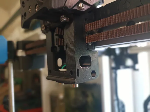 Voron Trident / 2.4 X-Carriage Square Nut + Euclid Mod by Shai ...