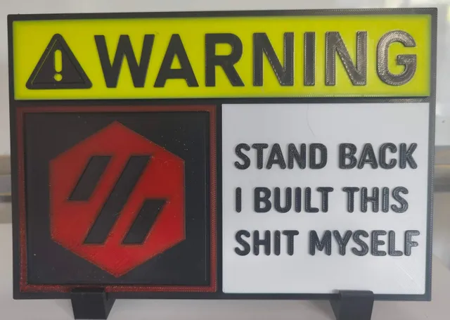 Voron Warning Sign Edit for Z-Height Color Changes by gamecubegarth ...