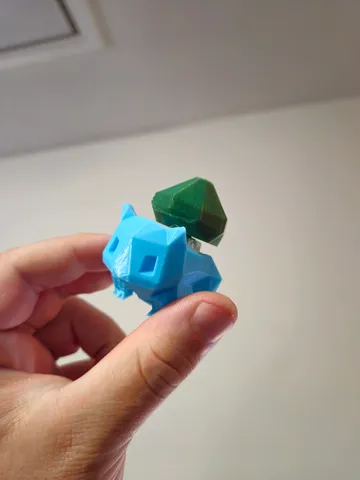Low-Poly Bulbasaur fidget with Cherry MX keyboard switch by Andrew ...