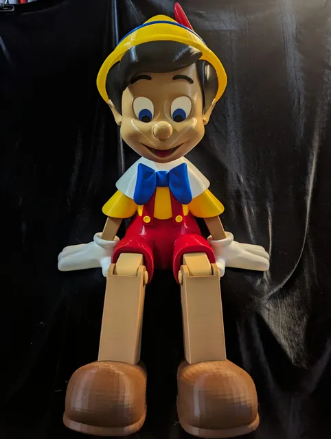 Make of Pinocchio by Dusty Jones | Download free STL model | Printables.com