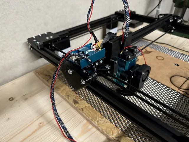 Make of EZengrave coreXY Laser Engraver/Motion System by FreakErn ...