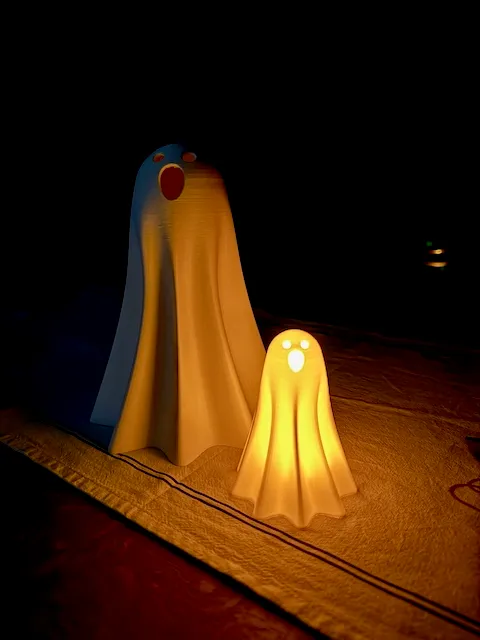 Make of Spooky Tea Light Ghost by Vitek T | Download free STL model ...