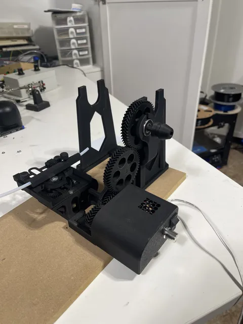 Make of Filament Transfer Winder Motor Drive and Spool Adapter by ...