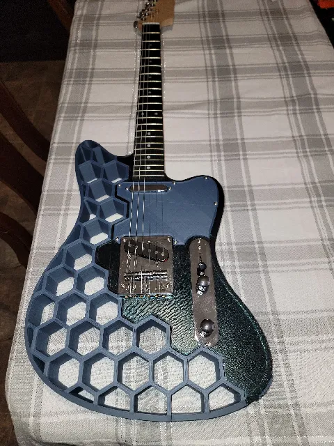Make of The Prusacaster - a 3D printable guitar by xrockinmarkyx ...