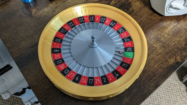 Roulette Wheel by pcwzrd13 | Download free STL model | Printables.com