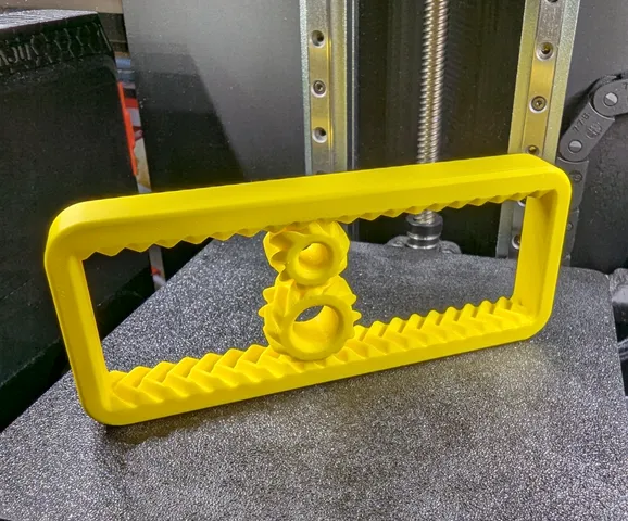 gear rail fidget thing by DrJones | Download free STL model ...