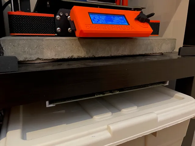Make of Steel Sheet Holder for Prusa i3 (Under-Table Mount, Fits MK4 ...