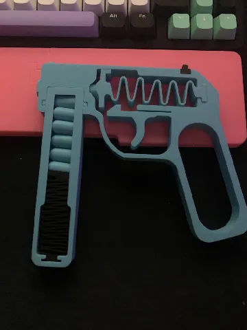 Spring Gun - Shoots fake bullets and poop by LucaDilo | Download free ...