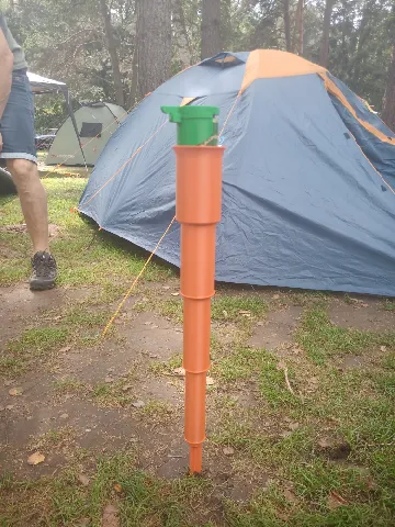 Collapsible Cup Holder Spike (print-in-place) by LoboCNC | Download ...