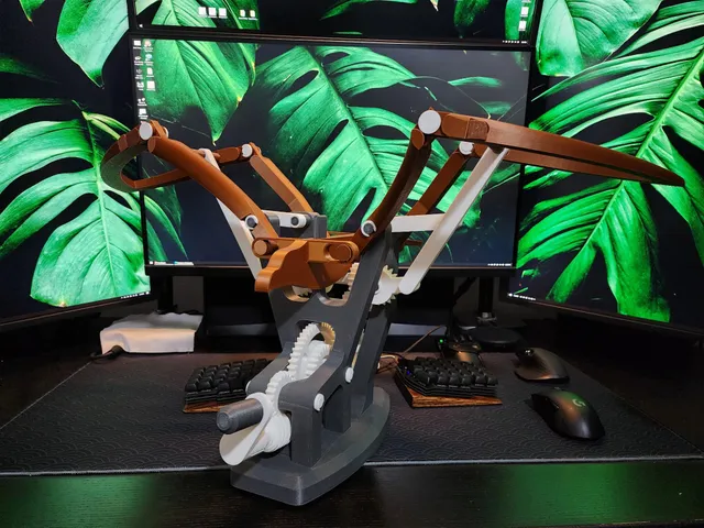 Flying Eagle Automata by Hugo | Download free STL model | Printables.com