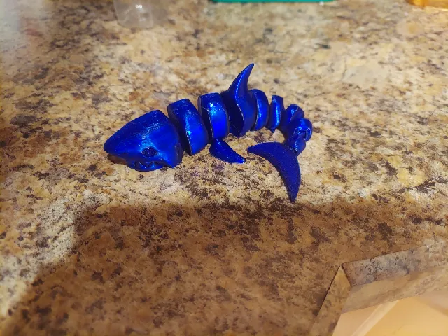 Articulated Shark by McGybeer | Download free STL model | Printables.com