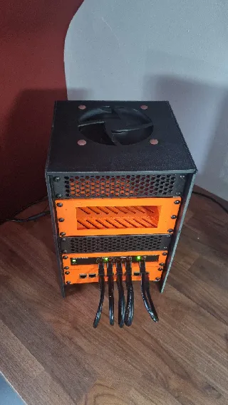 Mini Server Rack by Raven Speak | Download free STL model | Printables.com