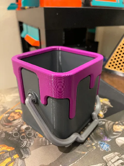 Make of Drippy Pail With Divider Insert by ActionBowman | Download free ...