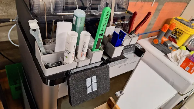 Make of Gridfinity Glue Stick Holder (Bambu Lab) by Greco | Download ...