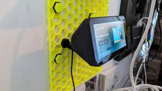 Echo Show 5 Gen 1 & 2 Honeycomb Storage Wall (HSW) Shelf by Akinayr ...