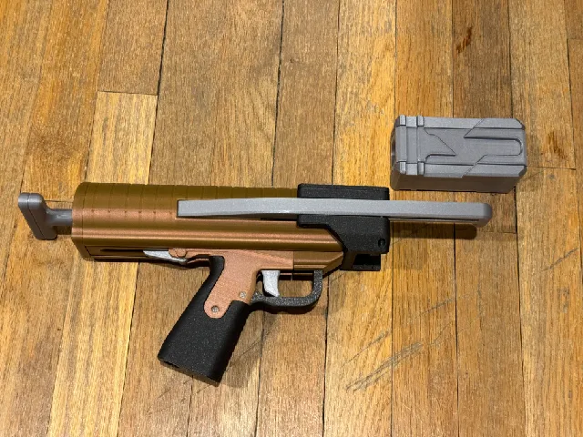 Thumper - Harmonica Clip Shotgun Blaster (Nerf Homemade) by Sillybutts ...