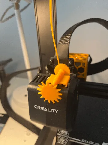Extruder Visualizer ender 3 v3 se by Maxxum | Download free STL model ...