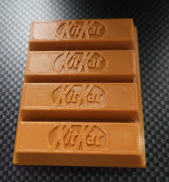 Make of KitKat Chocolate Candy Bar by eric272 | Download free STL model ...