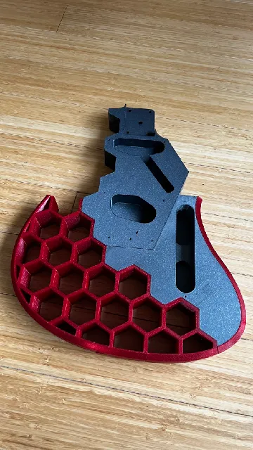Make of The Prusacaster - a 3D printable guitar by Mac | Download free ...