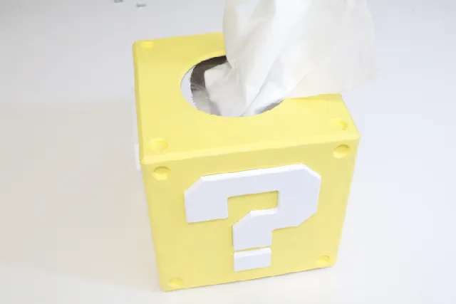 Make of Question Mark Block Tissue Box Cover by Advanced Hobby Lab ...