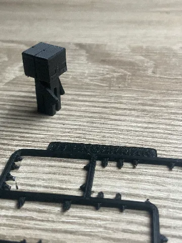 Minecraft-inspired Enderman Mini Figure Kit Card/ Keychain by chiz ...