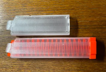 HORIZONTAL Print _ Angled Talon (compatible) Short Dart Magazine _ (12 ...