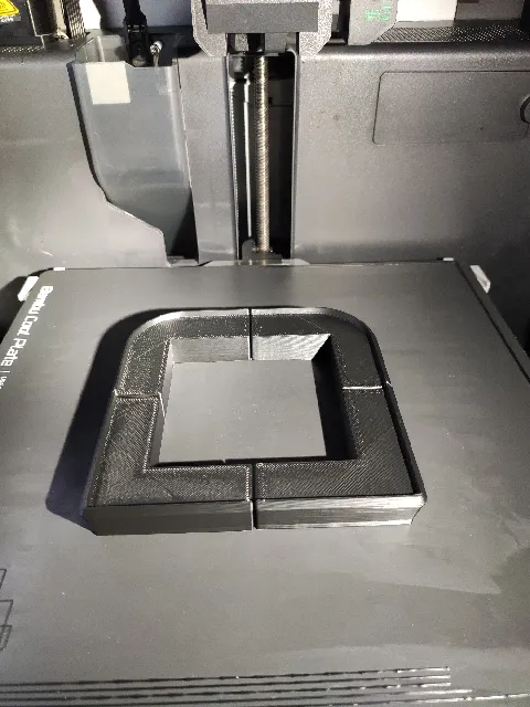 Make of Bambu Lab X1 Spacers - top glass lid cover riser holder shim ...