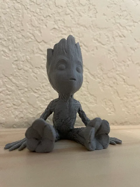 Make of Baby Groot by 3D Print Life | Download free STL model ...