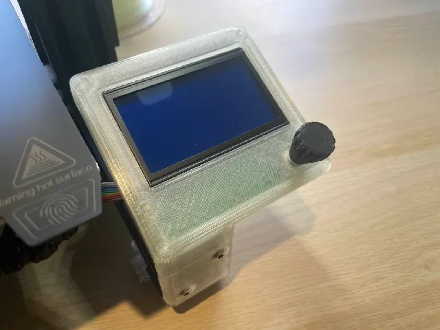 Make of Ender 3 Pro Display Enclosure by Imogineer | Download free STL ...