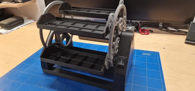 Gridfinity Carousel - Motorized by Nich Fugal | Download free STL model ...