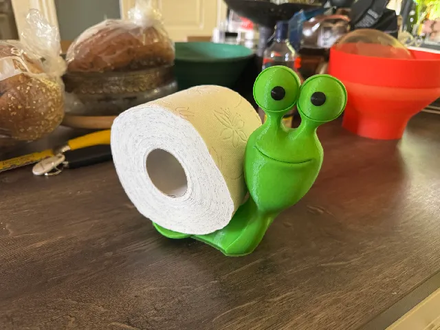toilet roll snail by Dian | Download free STL model | Printables.com