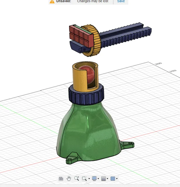Make of Rotating Tilting Weighted Vise (Fusion360) by jake | Download ...