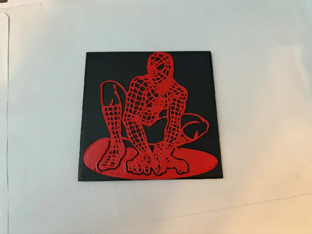 Spiderman crouching by Joe | Download free STL model | Printables.com