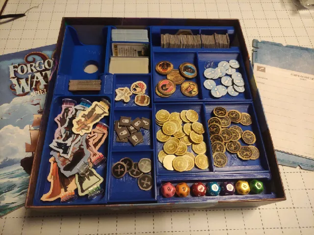 Make of Insert/Organizer for Forgotten Waters by DireLlama | Download ...