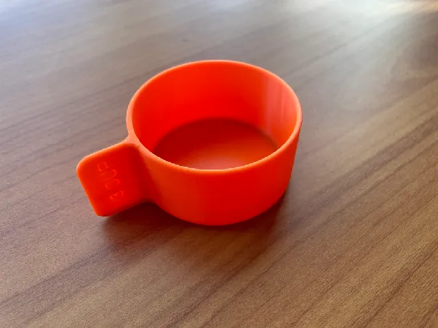 Make of One-third (1/3) Measuring Cup by Matt | Download free STL model ...