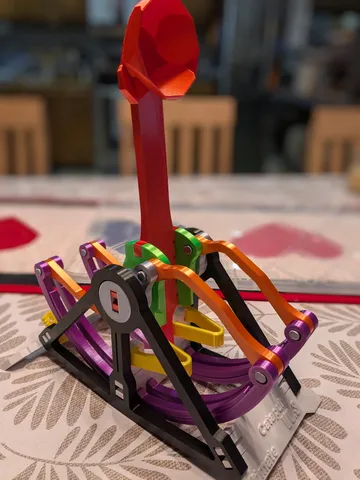 Catapult (snap-fit model) by uhltimate | Download free STL model ...