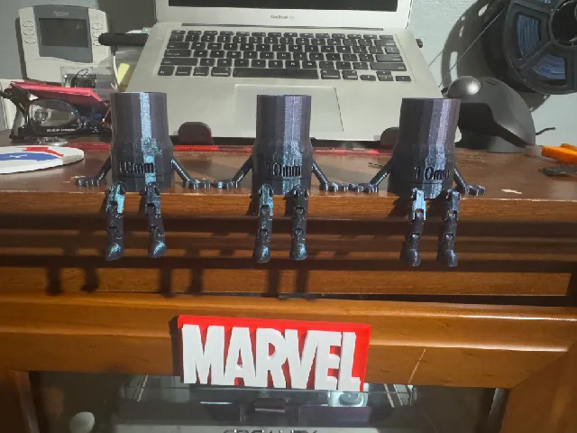 Make of Socketman (10mm) with articulated legs by justin87 | Download free STL model ...