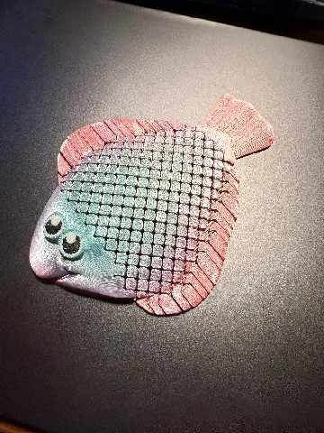Floppy Flounder - Articulated Flexi Fish by Bearded Printer | Download ...