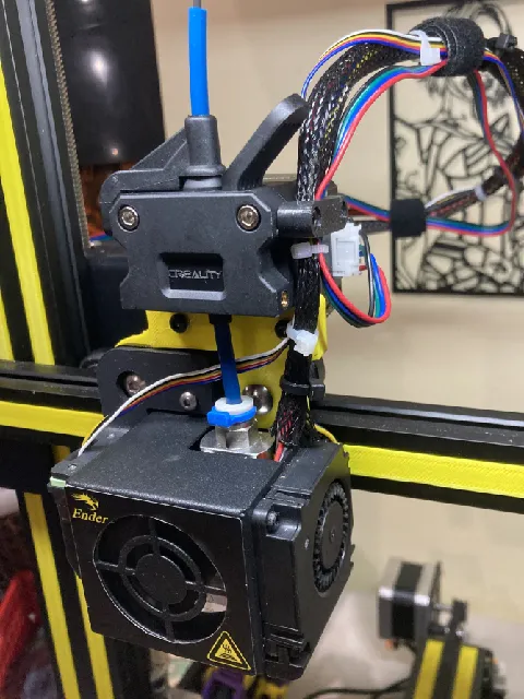 Make of Creality Sprite SE wiring brace by TJL | Download free STL ...