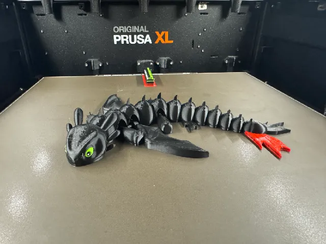Articulating Toothless Toy by Isak Jetbean | Download free STL model ...