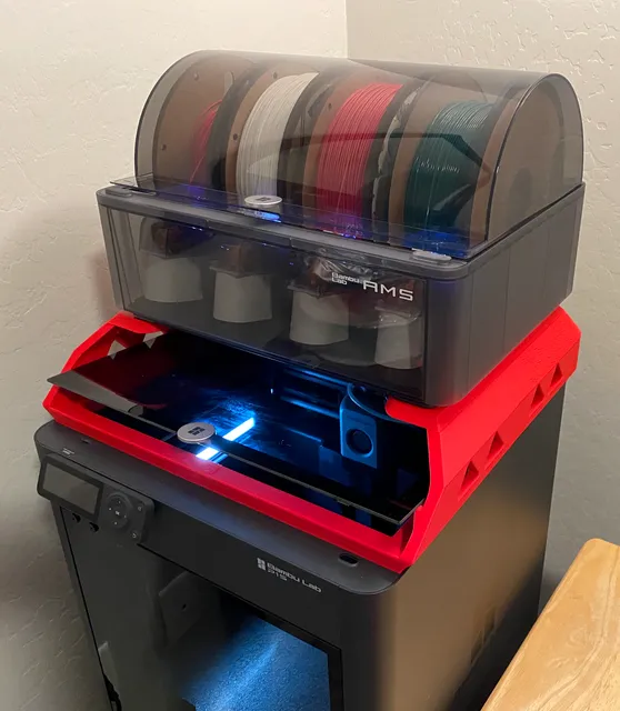 Make of Robust AMS Riser - printable without support by yapiodesign ...