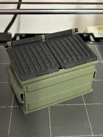 Hinge for the desktop dumpster by ss7156 | Download free STL model ...